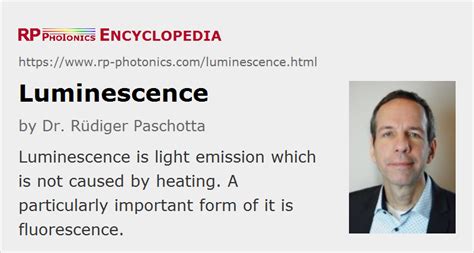 luminescence cold light