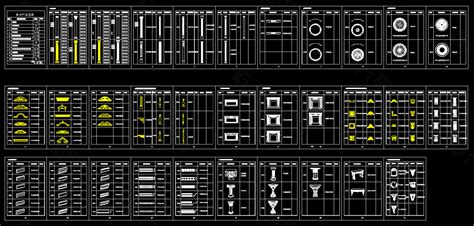欧式风格室内设计cad图块图库装饰装修素材免费下载 图片编号 4760634 六图网