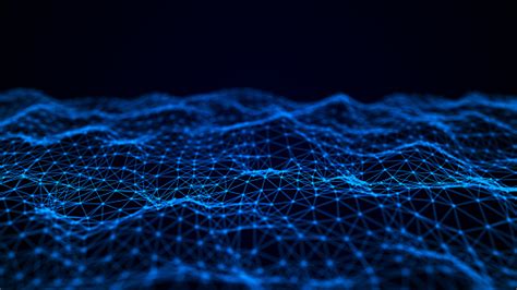 인터레이스 포인트와 라인의 물결 추상적 배경입니다 과학3d 렌더링을 위한 기술 스타일 계획에 대한 스톡 사진 및 기타 이미지 Istock