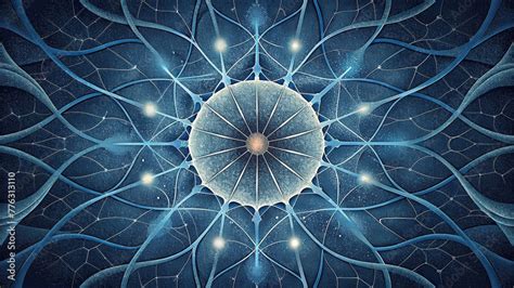 An Intricate Web Of Lines Intersecting And Branching Off Mapping Out