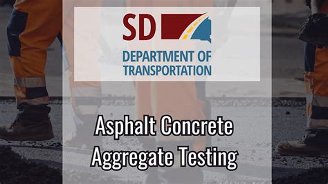 Asphalt Concrete Aggregate Testing March Mysite