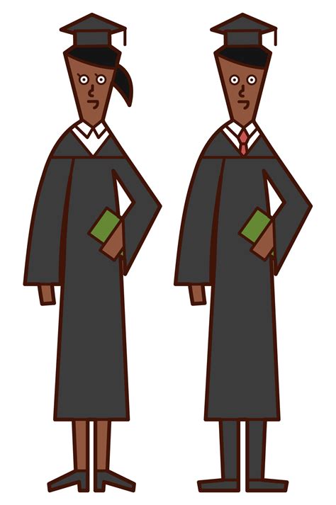 대학생 졸업 일러스트 무료 일러스트 소재집 Kukukeke