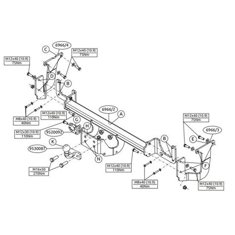 Attelage Citroën Jumpy Aménagé Standard 54650