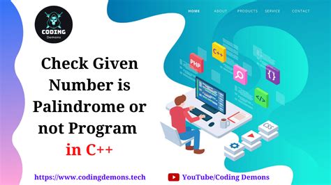 Check Given Number Is Palindrome Or Not In C C Program To Check