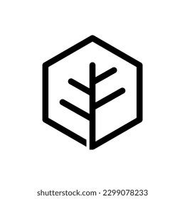 Outline Tree Vector Logo Template Stock Vector Royalty Free 2299078233 Shutterstock