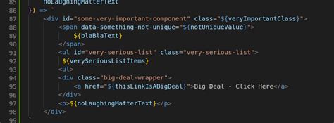 Javascript The Need For Template Literal Highlighting By Julien Etienne May 2022 Medium