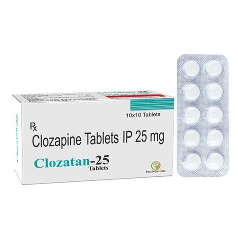 Clozapine Tablet Manufacturers Suppliers Dealers And Prices