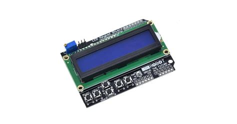 Modul Lcd Display 1602 Keypad Blue Arduino Atmega328 D5602f Okaziiro