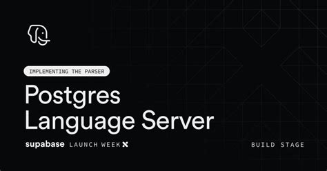 Douglas Hunley On Linkedin Postgres Language Server Implementing The