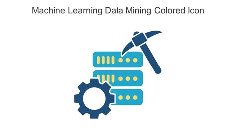 Machine Learning Data Mining Colored Icon In Powerpoint Pptx Png And Editable Eps Format Ppt Slide