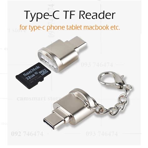 Type C Card Reader USB C TF Samsung Macbook Huawei Camsmartstore Com Your Vision Our Future