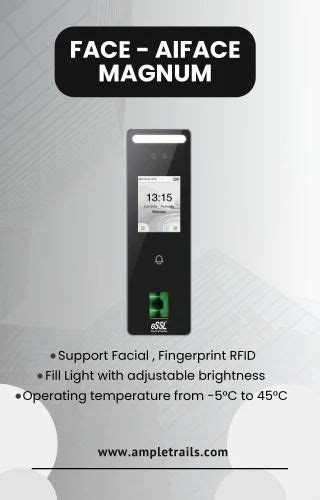 Essl Aiface Magnum Biometric Time Attendance System At ₹ 15900 Essl