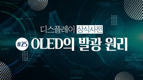 디스플레이 상식사전 25 Oled의 발광 원리 Lg Display Newsroom