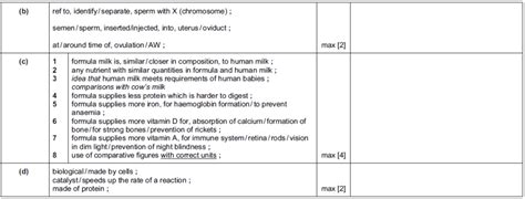 Igcse Biology 0610 17 1 Chromosomes Genes And Proteins Igcse Style Questions Paper 3