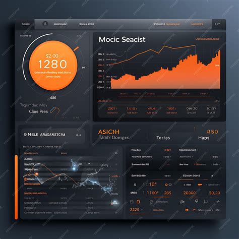 Premium Ai Image Web Dashboard News Article Analytics Dashboard