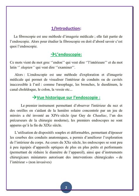 Solution La Fibroscopie Et Les Composants Opto Lectroniques Studypool