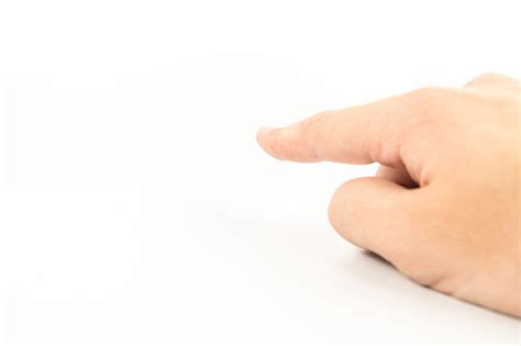 검지 손가락으로 가리키는 손 텍스트 공간을 복사합니다 흰색 배경에 고립 된 개념 아이디어를 보여주는 손가락 가리키기에 대한 스톡 사진 및 기타 이미지 Istock