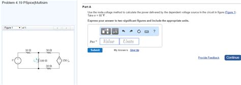 Solved Part A Use The Node Voltage Method To Calculate Chegg