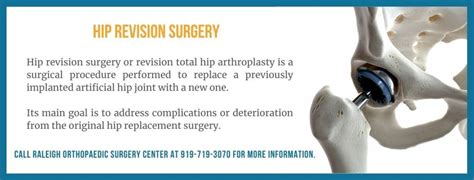 Hip Revision Surgery Raleigh Orthopaedic Surgery Center