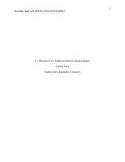 Employee Attrition Analysis Insights On Gender And Satisfaction