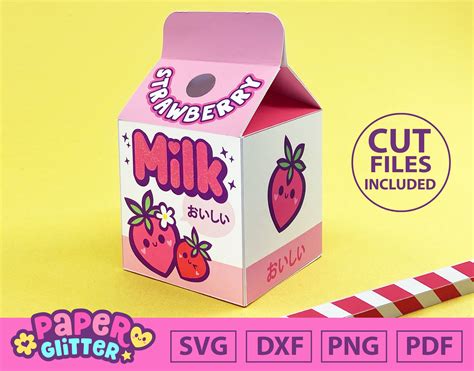 Cute Milk Carton Template Cute Milk Carton Template