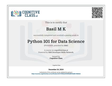 Basil M K On Linkedin Python Datascience Ibm Learning