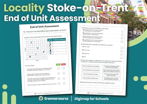 Y6 Locality Unit Stoke On Trent End Of Unit Assessment Grammarsaurus