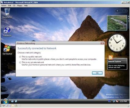 Windows Vista Installation Screens
