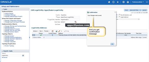 Oracle Fusion Apps Legal Entities In Oracle Fusion Financials