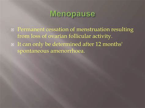 Post Menopausal Bleeding PPT Menopause Endocrine And Metabolic Diseases