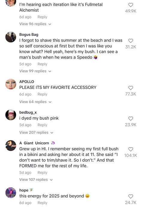 Etsy Review Sparks Full Bush In A Bikini Tiktok Trend