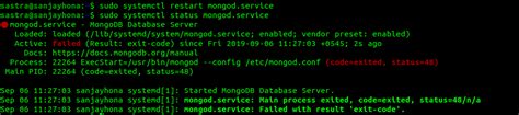 ubuntu error restarting rvice trying to add multiple bind ip in mongodb 4 2 stack