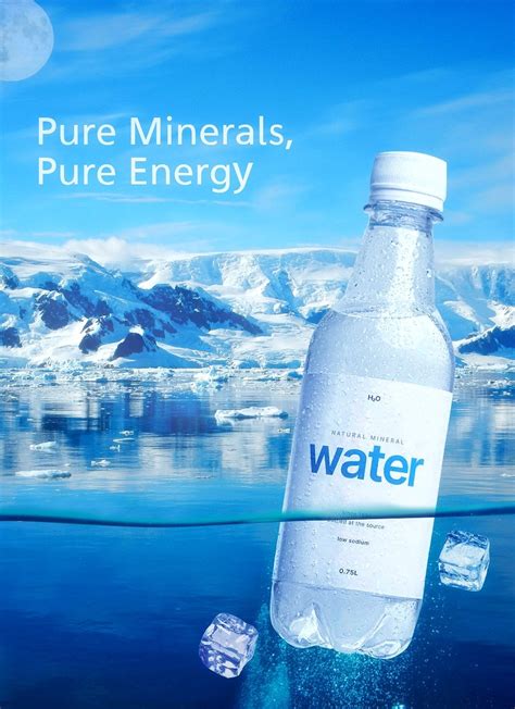 How To Create Mineral Water Poster Design In Gimp Zakey Design