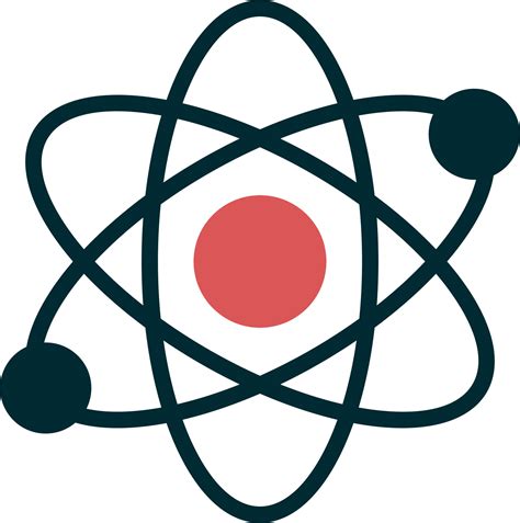 Atom Vector Icon 19823014 Vector Art At Vecteezy