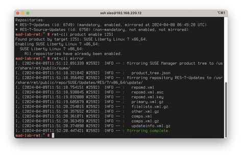 getting updates for centos and rhel with suse liberty linux and rmt