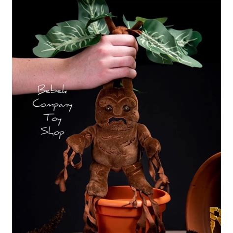現貨在台 全新 哈利波特 Harry Potter Mandrake 盆栽 曼德拉草 哭哭草 玩偶 玩具 有聲 魔蘋果 蝦皮購物