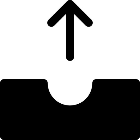 Outbox Basic Rounded Filled Icon