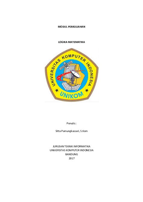 Pdf Modul Logmat Aljabar Boolean Dan Fungsi Boolean