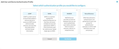 Configure Sd Wan User And Device Authentication Versa Networks