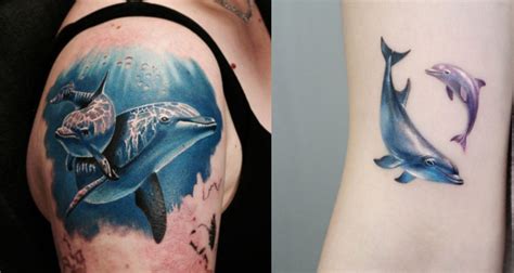 Dolphin Tattoos Designs Meaningful Ocean Inspired Tattoo Ideas