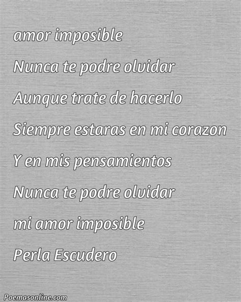 Poema De Un Amor Imposible