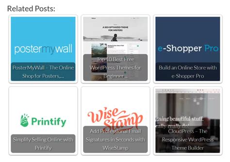 Top Six Best Related Post Plugins For Wordpress