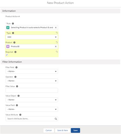 Salesforce Cpq Selection Product Rules
