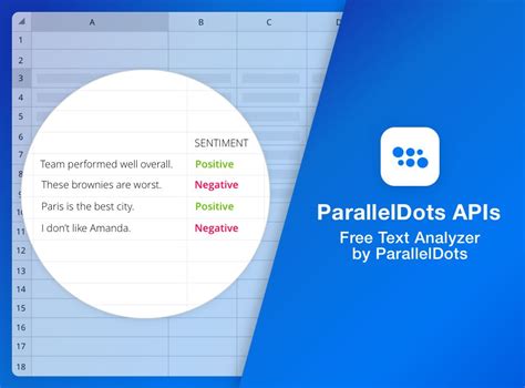 Announcing Google Sheets Add On For ParallelDots APIs