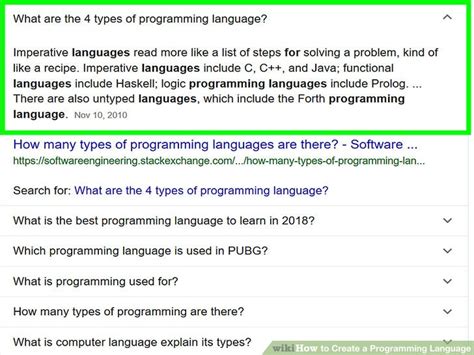 How To Create A Programming Language 15 Steps With Pictures