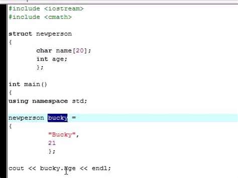 C Tutorial 22 Structures YouTube