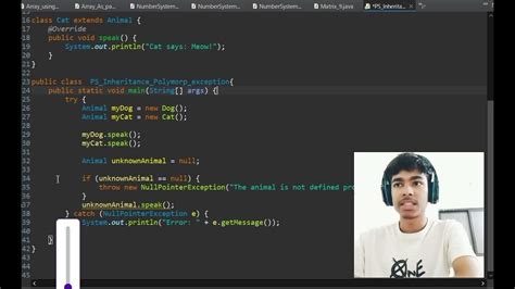 Problem Solving Using Java Inheritance Polymorphism And Exception