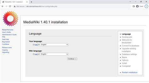 Installing Mediawiki On Ubuntu 2310 The Crowncloud Blog