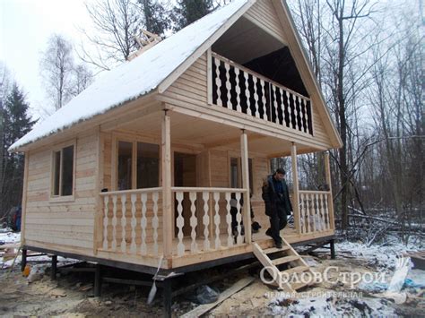 Подготовка деревянного дома к зиме ОрловСтрой