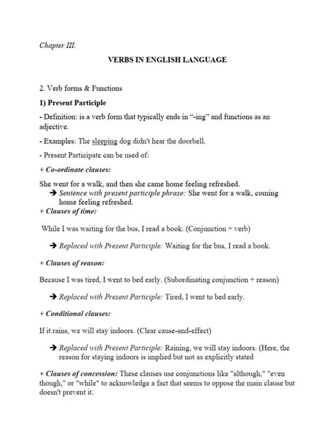 Chapter 3 Grammar Download Free Pdf Verb Syntactic Relationships